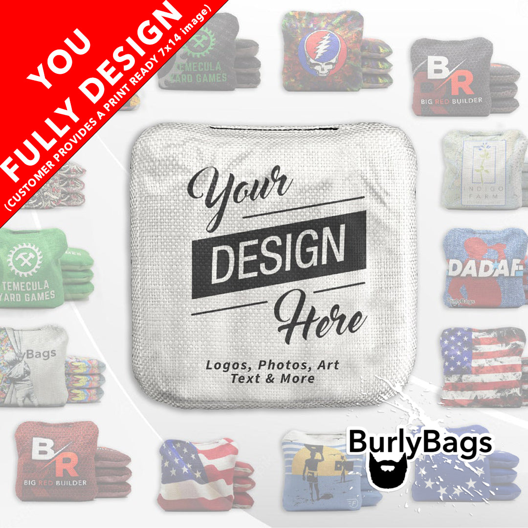 Custom "Stick and Slick" bags (You fully design) – Burly Bags